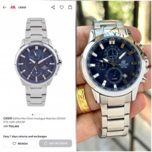 Casio Edifice World Map – Selected Luxuries