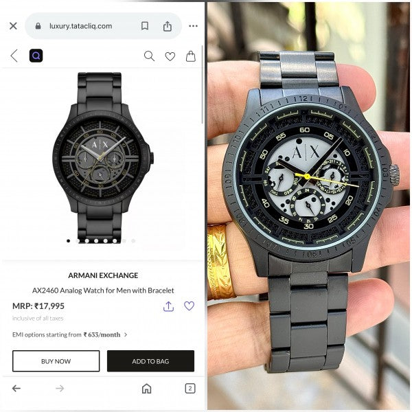 Armani Exchange AX2460 – Selected Luxuries